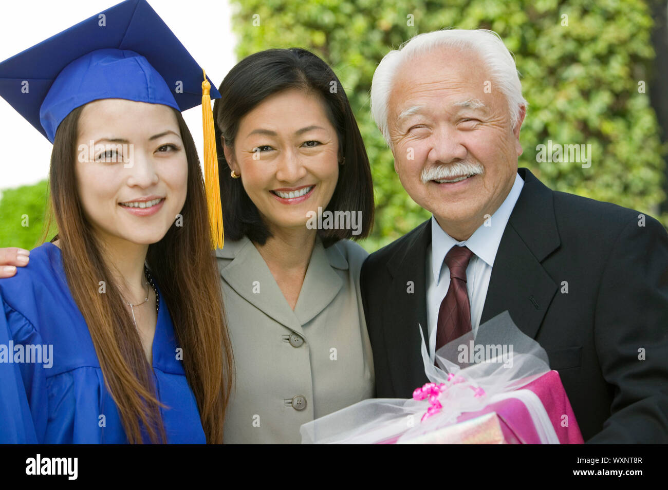 Family at Graduation Stock Photo - Alamy