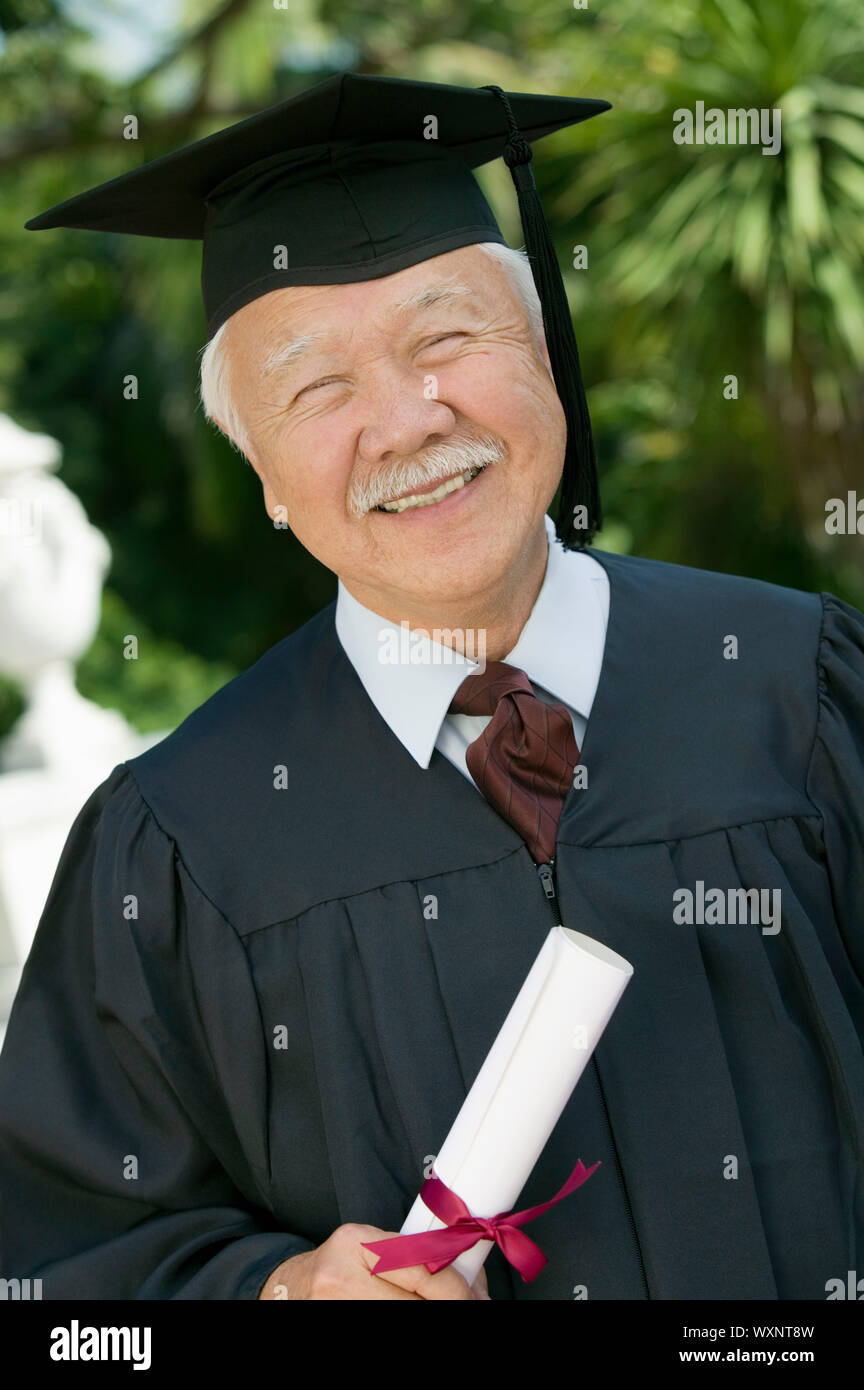 Middle aged person graduation hi-res stock photography and images - Alamy