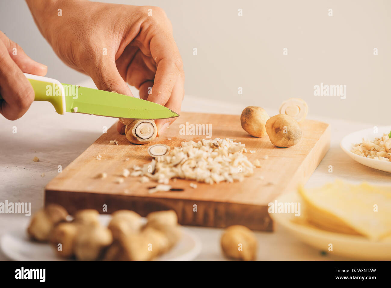 Wanton wrapping hi-res stock photography and images - Alamy