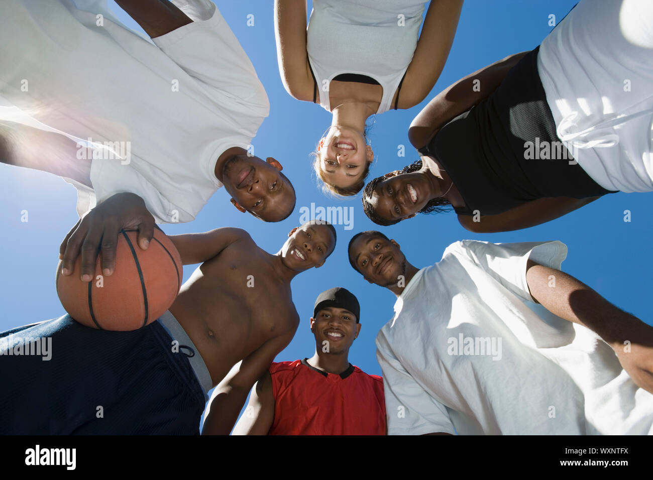 Diverse group portrait basketball team hi-res stock photography and ...