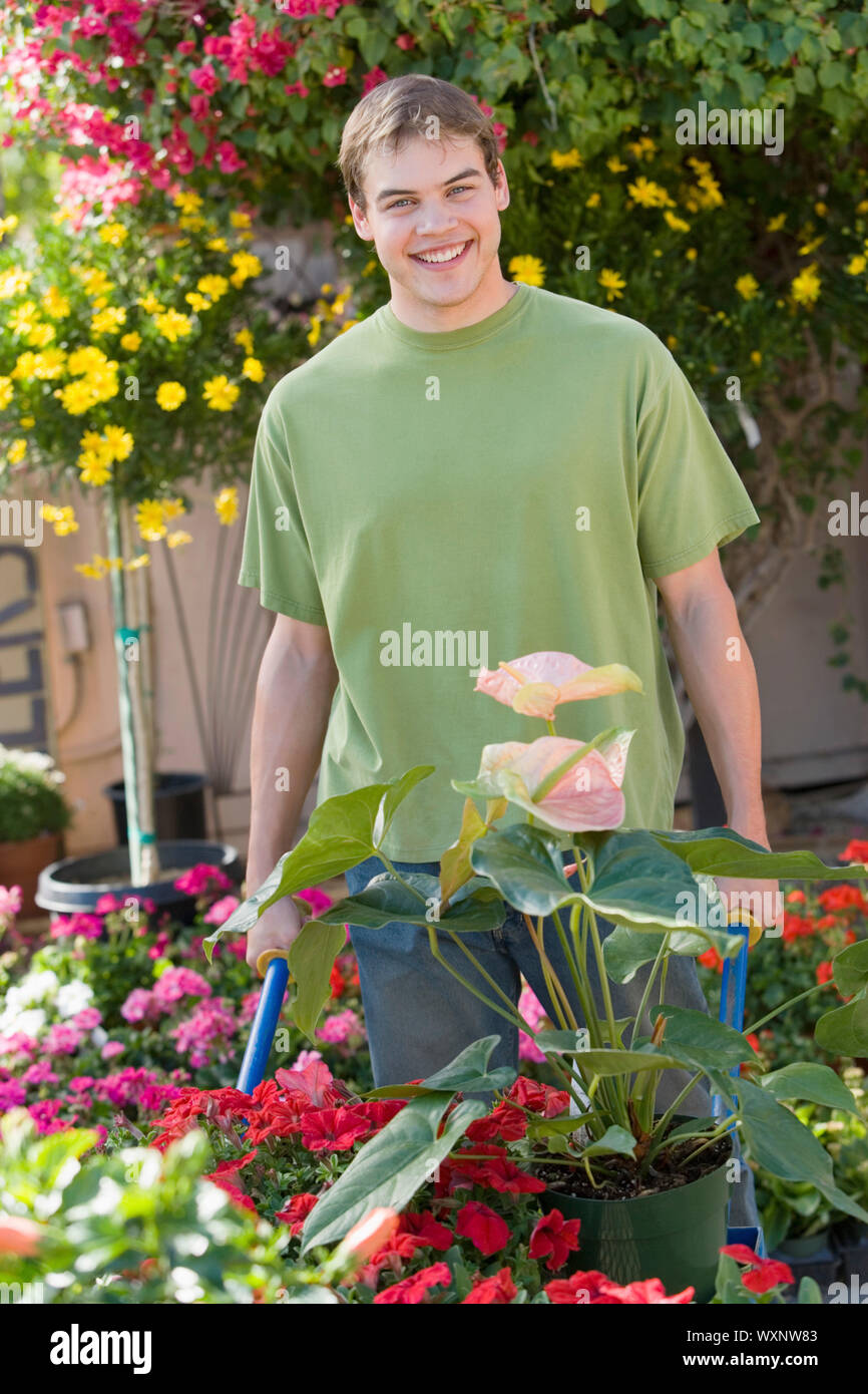 Gardener at Work Stock Photo - Alamy