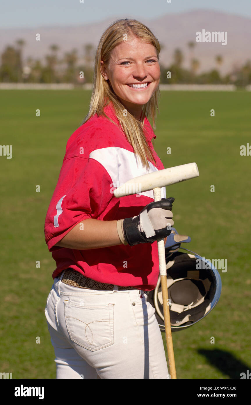 Lady polo player hi-res stock photography and images - Alamy