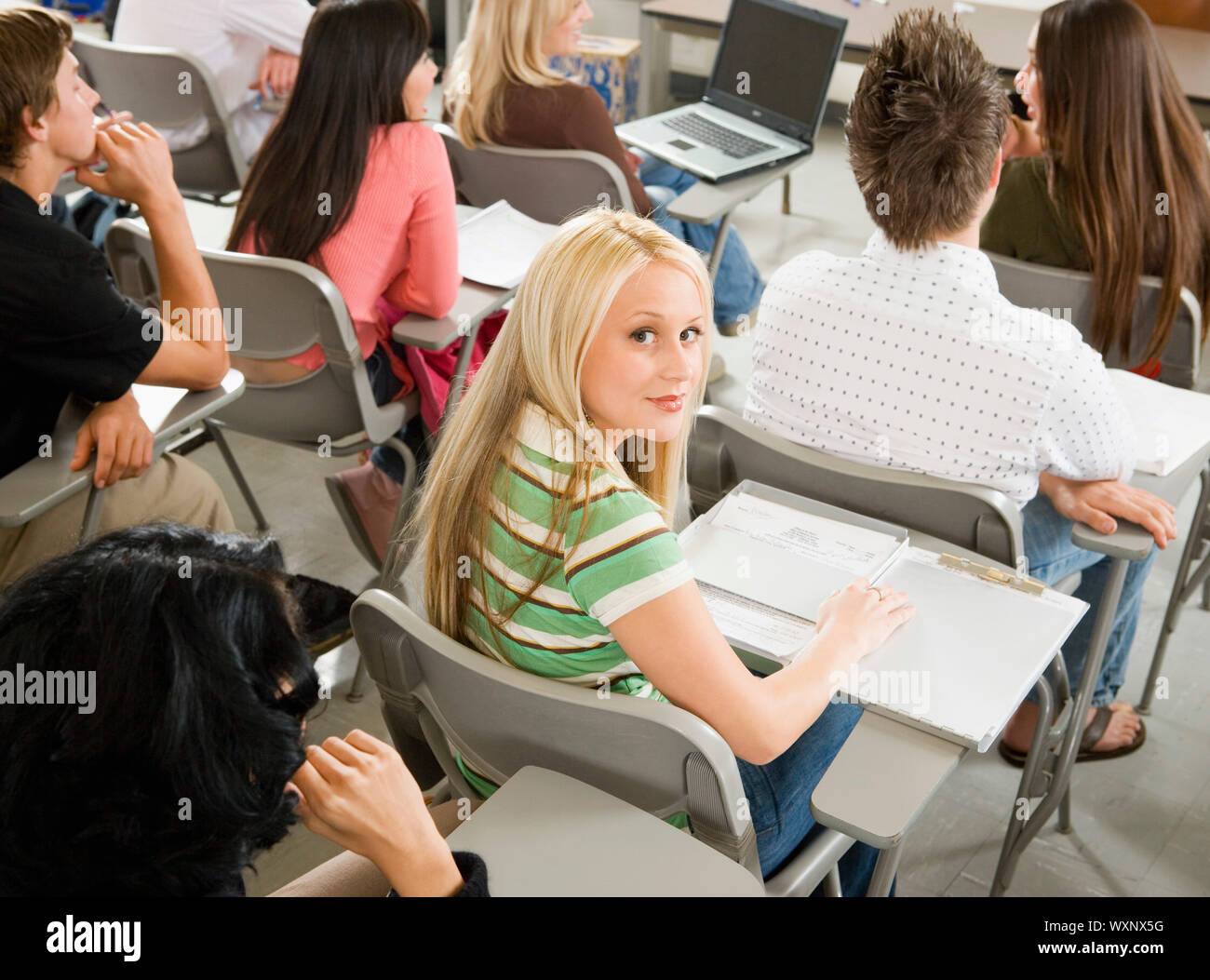 African boy class note hi-res stock photography and images - Alamy