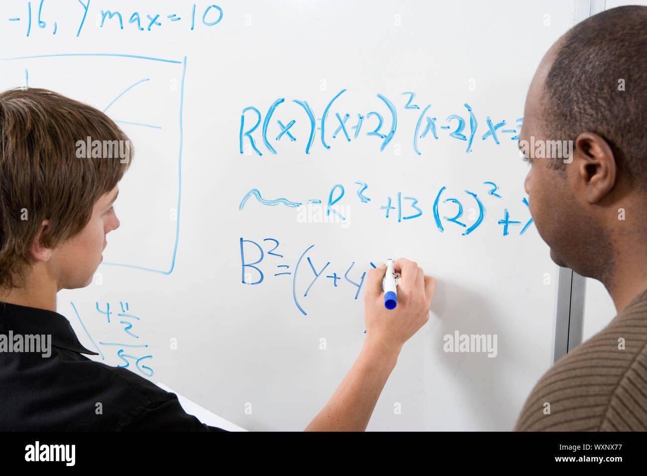 Equations whiteboard hi-res stock photography and images - Alamy