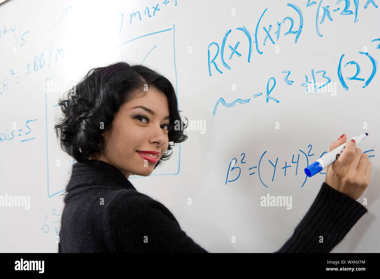 Maths equation whiteboard hi-res stock photography and images - Alamy