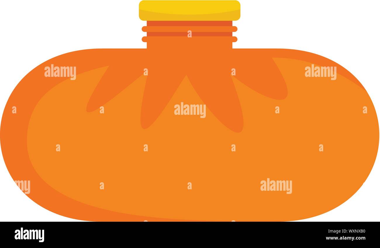 Rubber warmer icon. Flat illustration of rubber warmer vector icon for ...