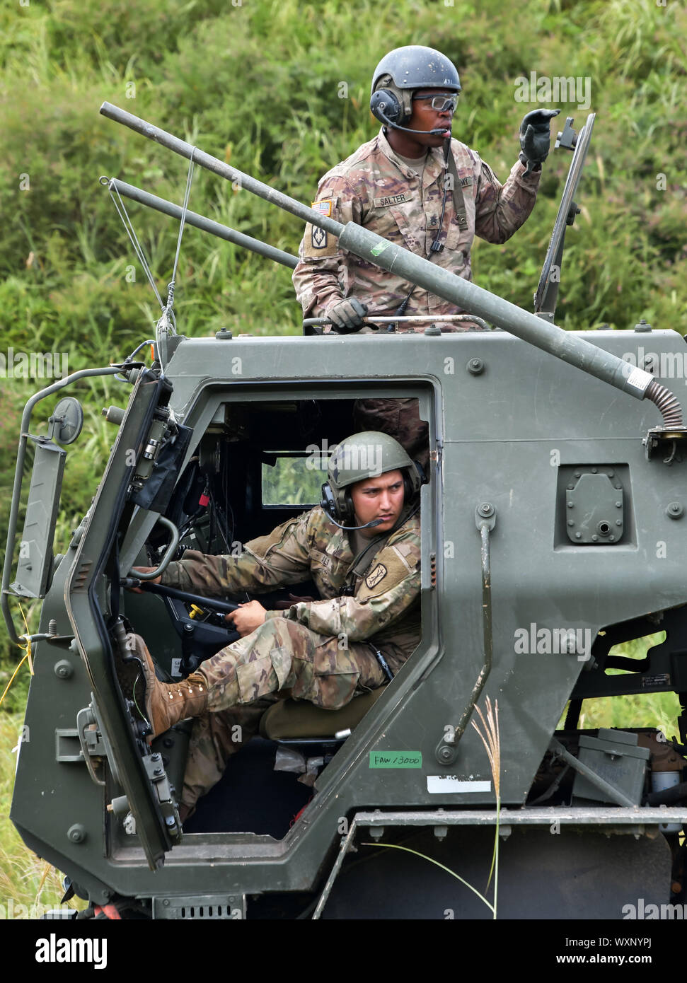 Yamato, Japan. 17th Sep, 2019. Members of U.S. Army on the High ...