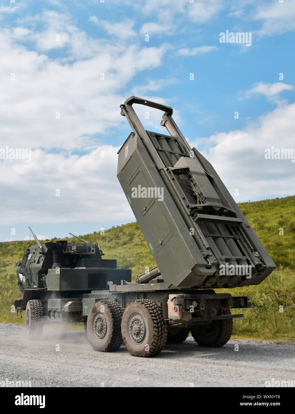 High mobility artillery rocket system hi-res stock photography and ...