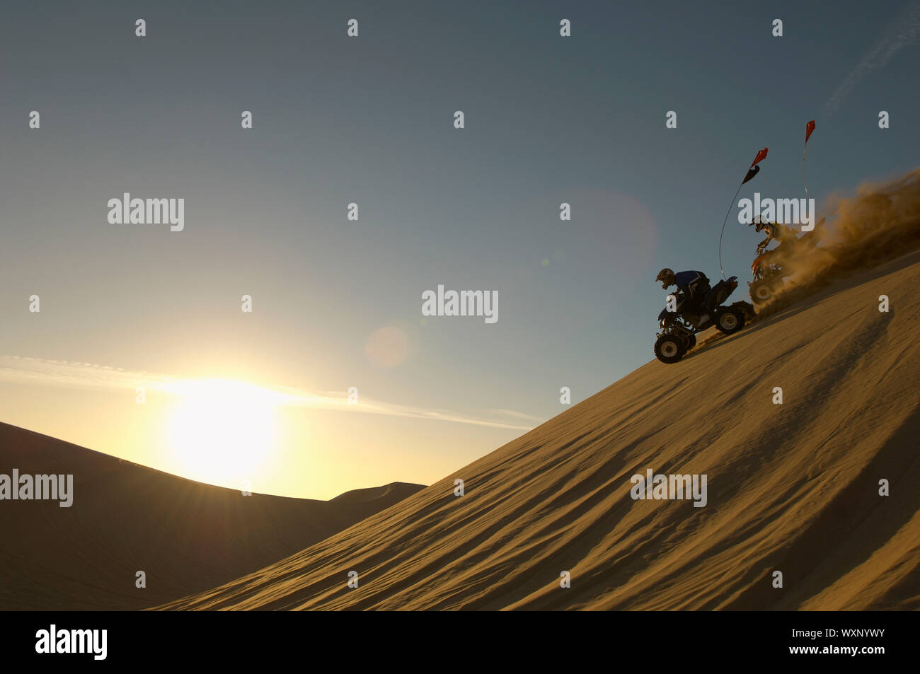Four Wheeler Riding Stock Photo - Alamy