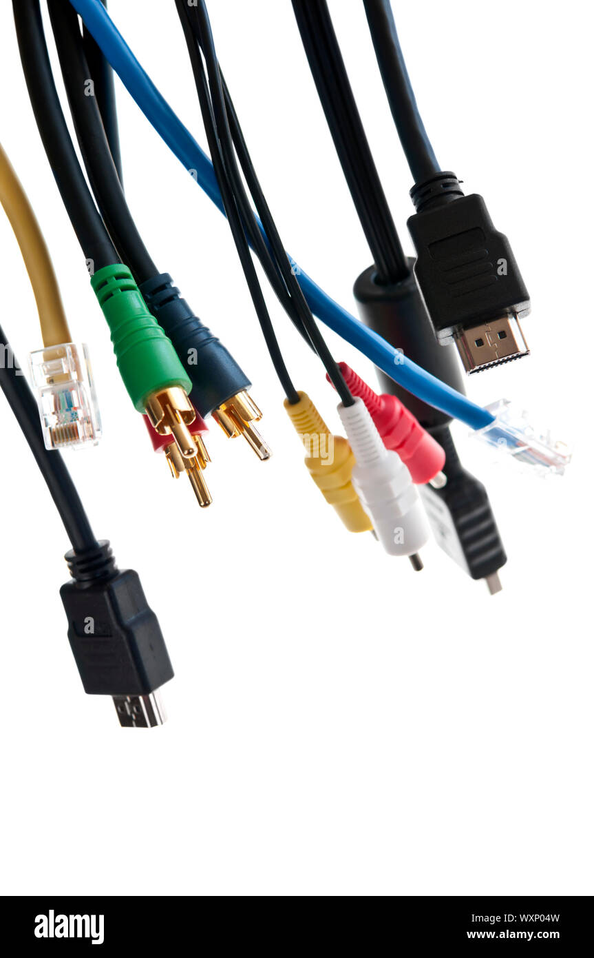 Various hdmi connectors hi-res stock photography and images - Alamy
