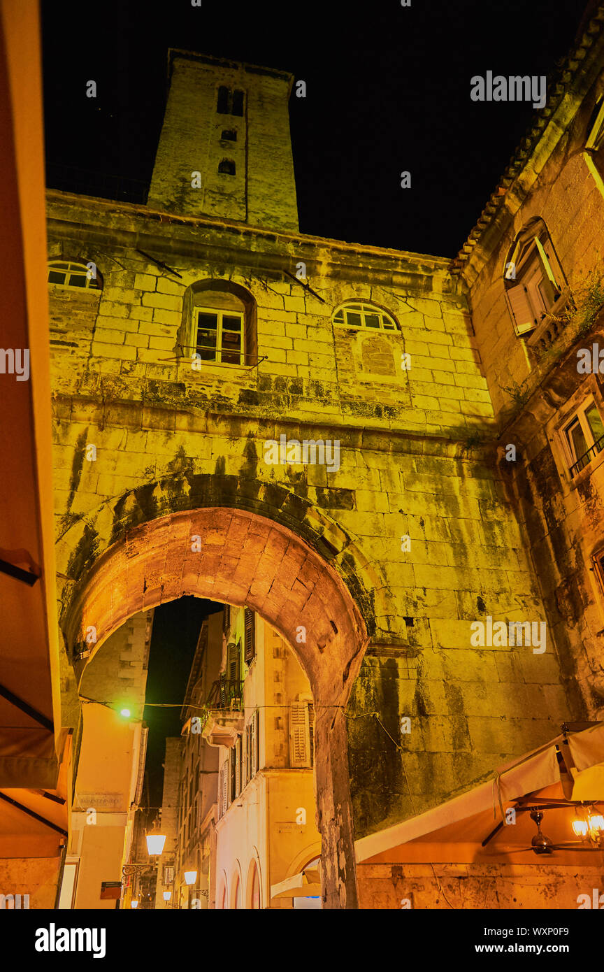 Historic buildings of Split, Croatia Stock Photo - Alamy