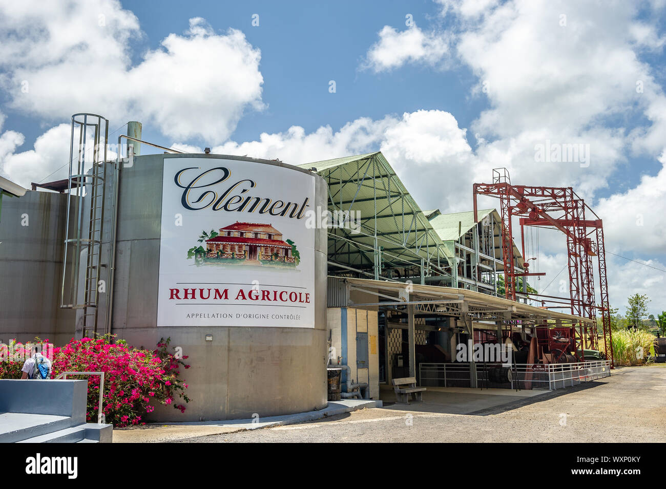 Le Francois, Martinique / 04.08.2014.View of a Ron distillery Stock ...