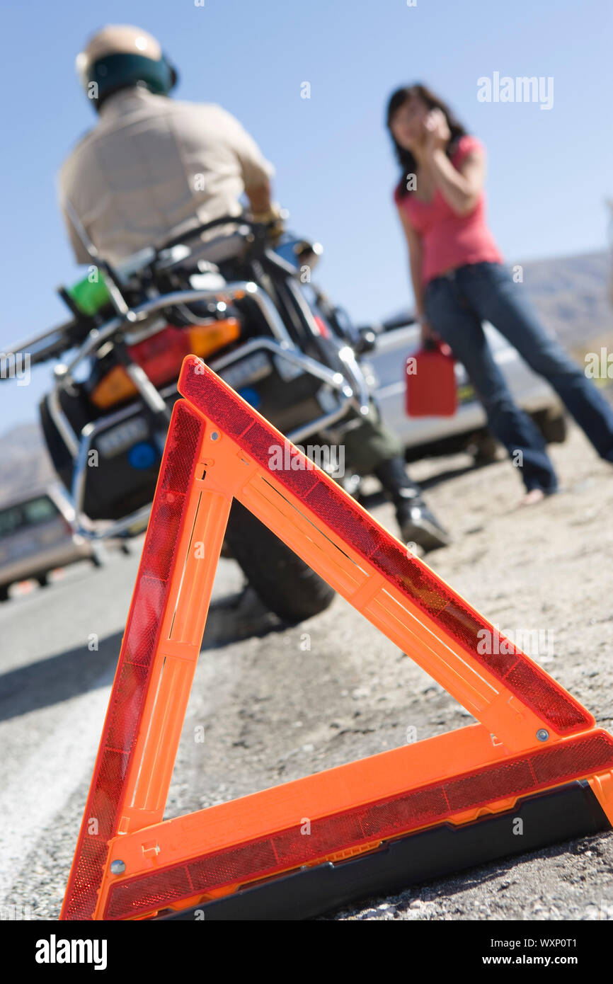 Car breakdown in desert hi-res stock photography and images - Alamy