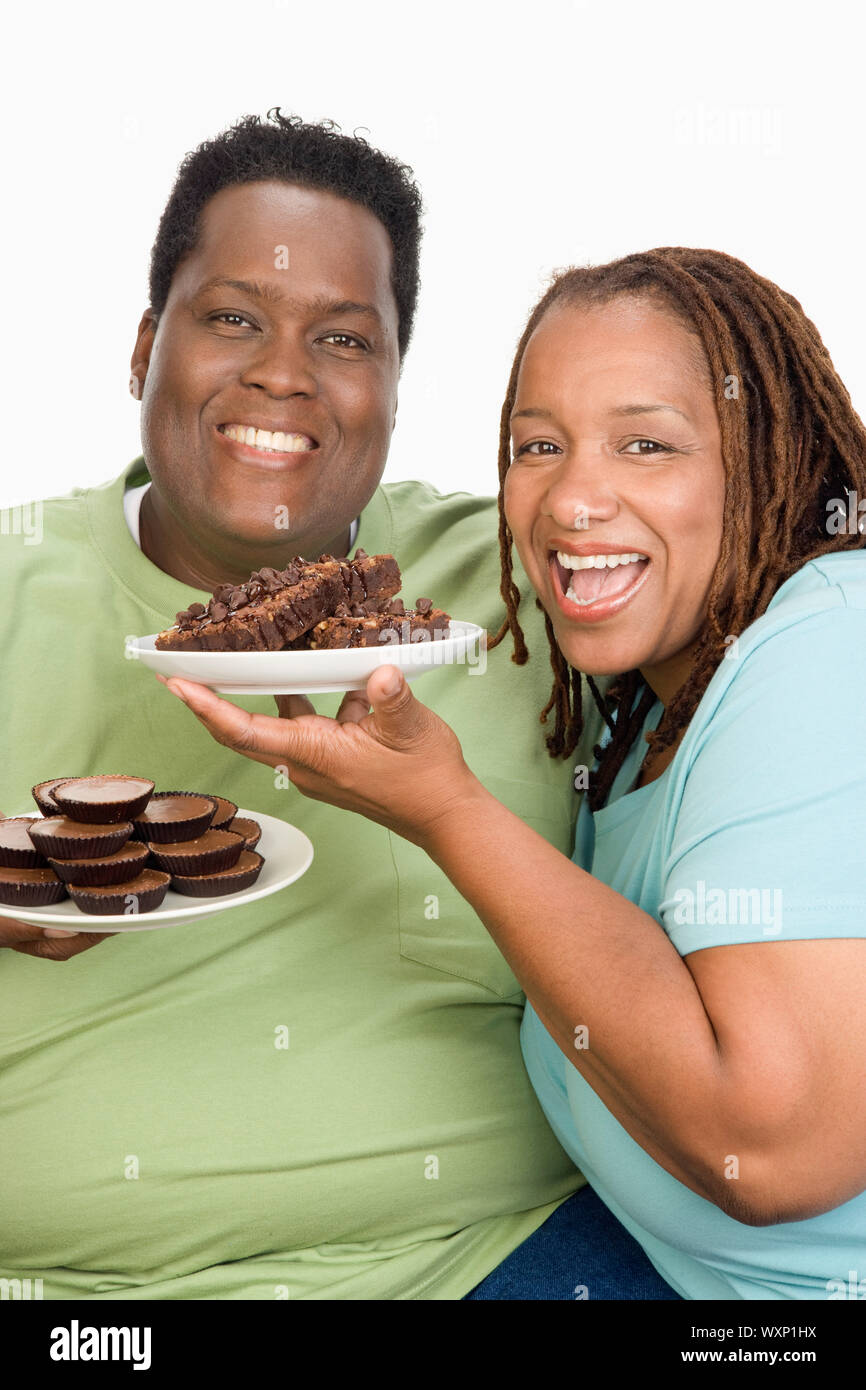 Fat Lady Eating Cookies
