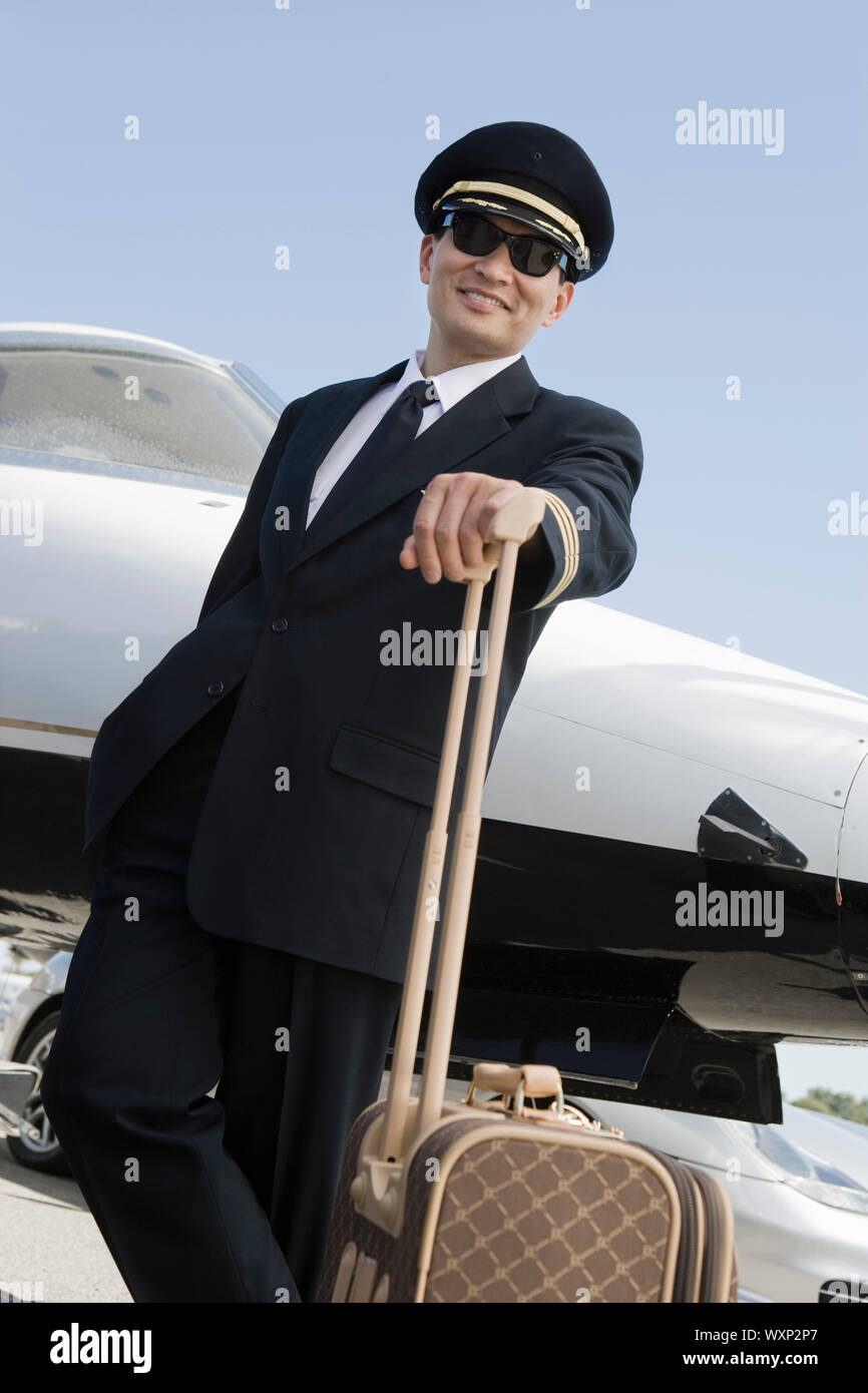 Male asian pilot hi-res stock photography and images - Alamy