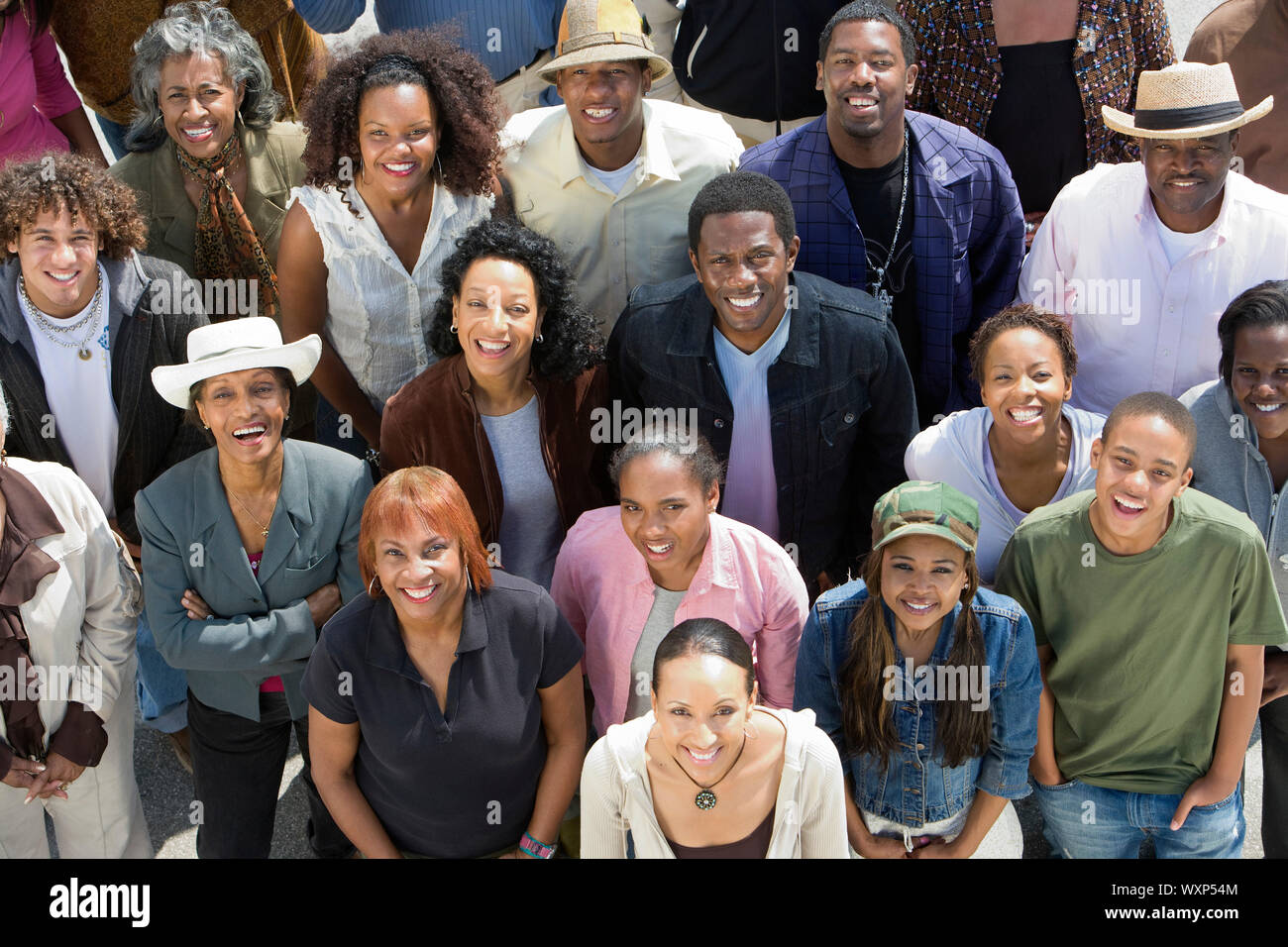 Crowd of people from above community hi-res stock photography and ...