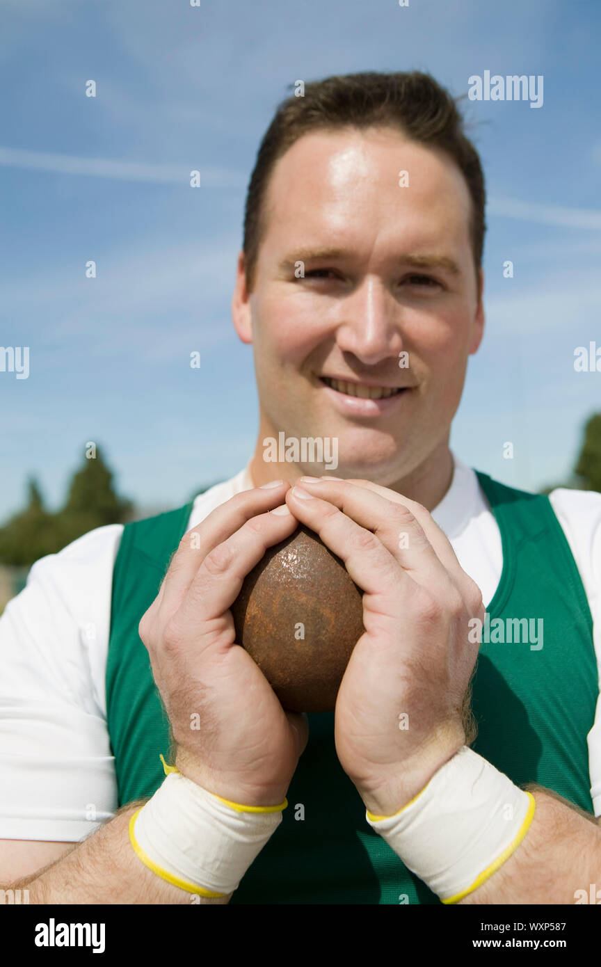 Shot putter portrait hi-res stock photography and images - Alamy