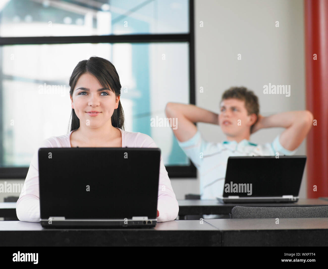 Laptop in classroom 13 years hi-res stock photography and images - Alamy