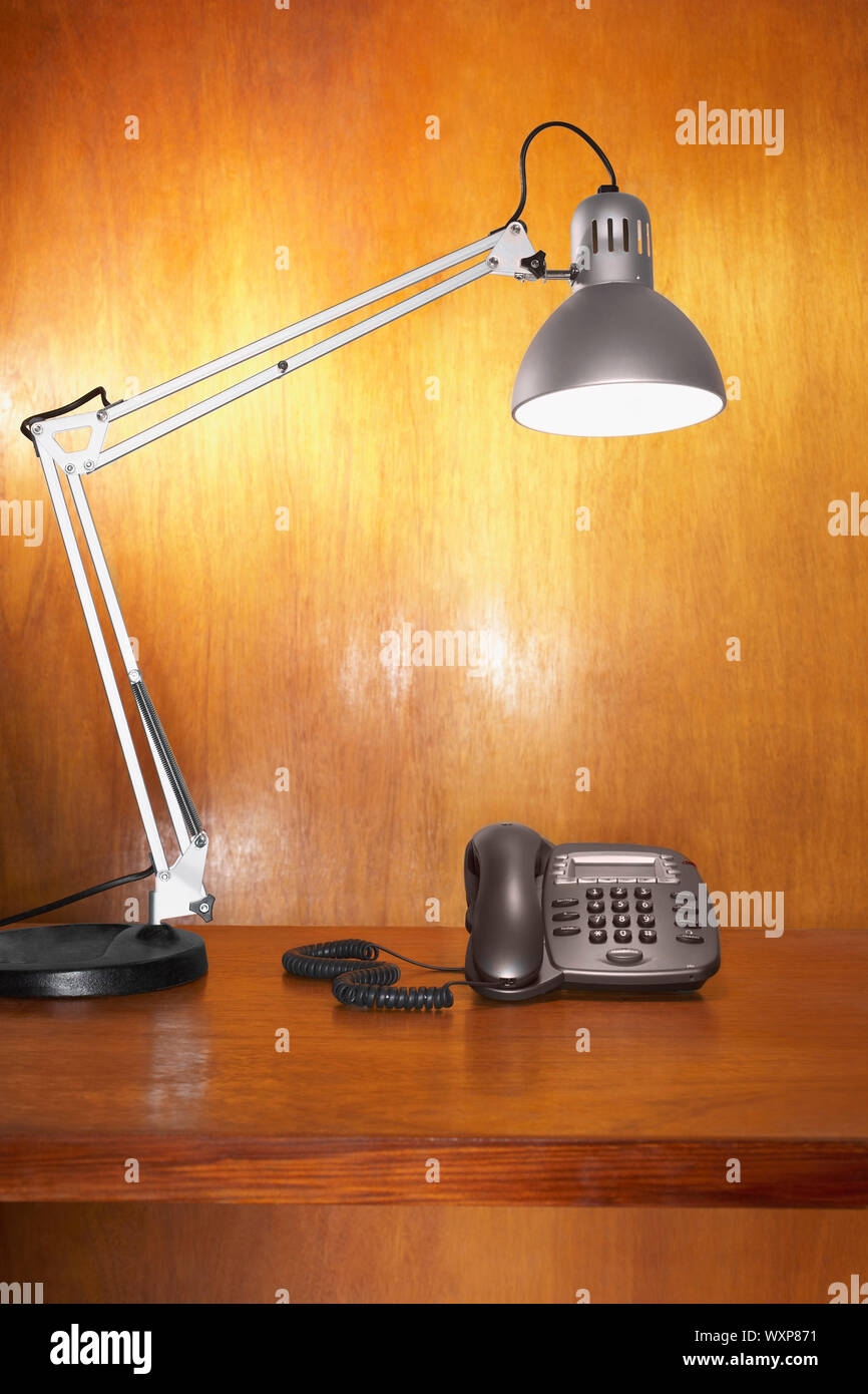 Desk work lamp illuminating hi-res stock photography and images - Alamy