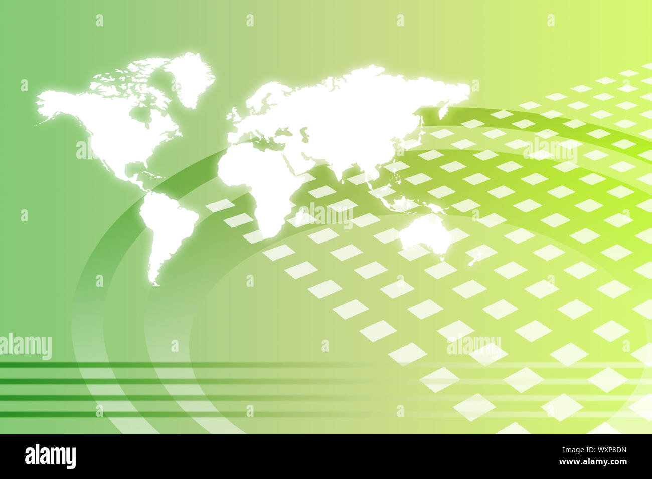 Corporate Worldwide Growth Abstract Background With Map Stock Photo - Alamy