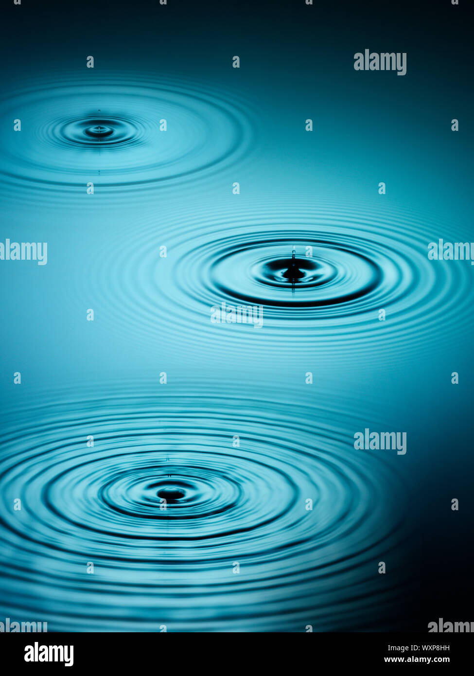 Ripples in water Stock Photo - Alamy
