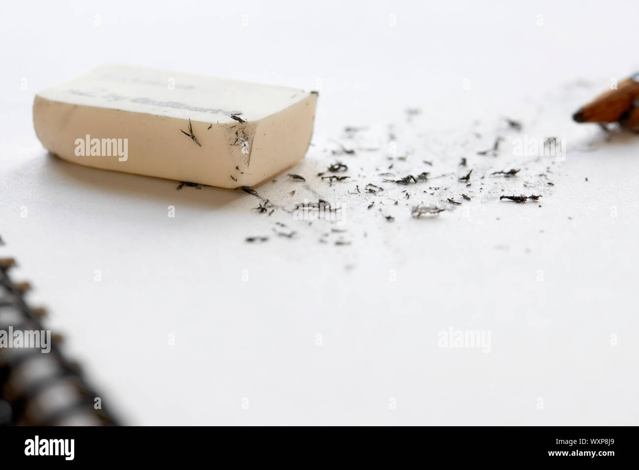 Eraser particles hi-res stock photography and images - Alamy