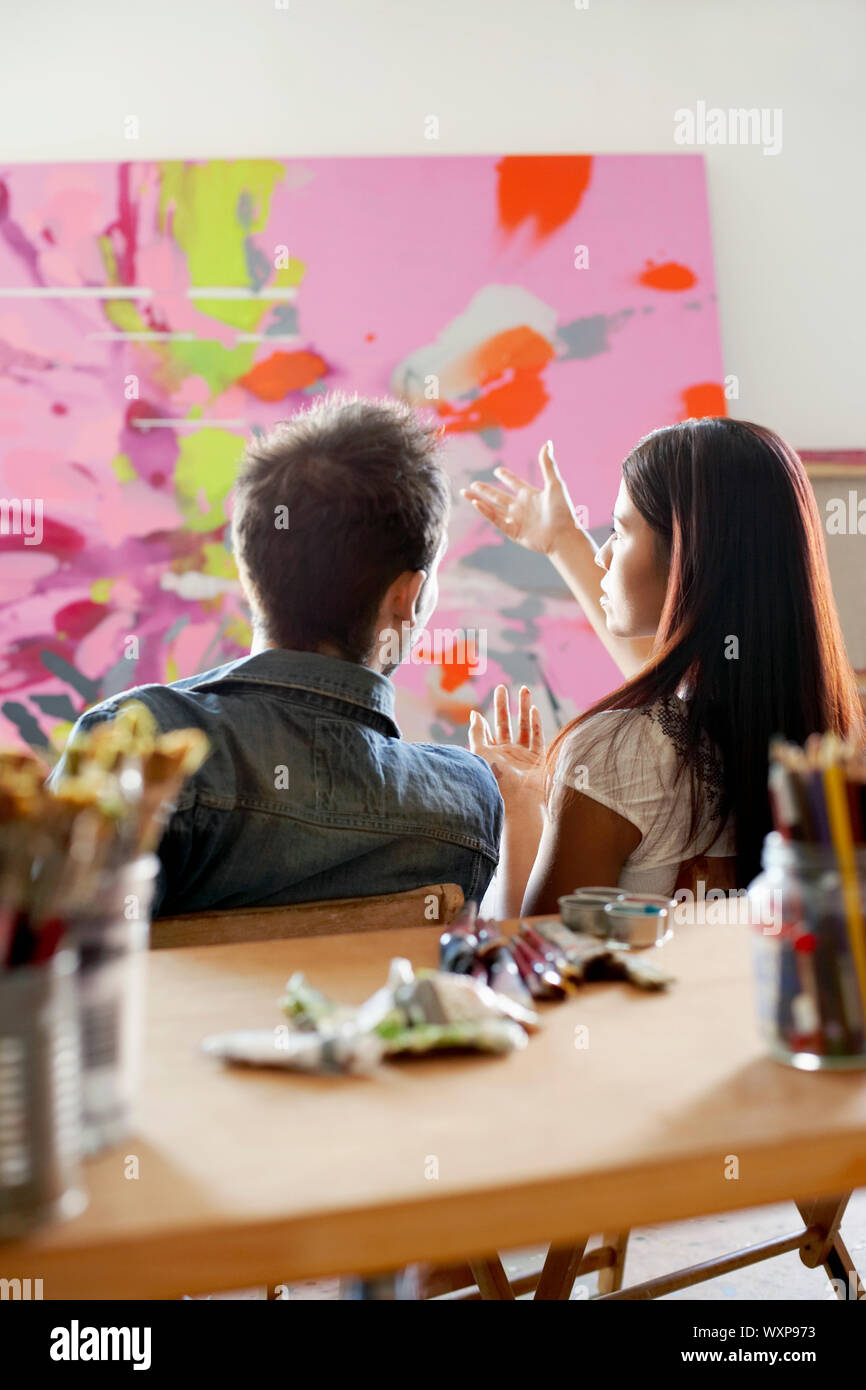 Artists biracial biracial hi-res stock photography and images - Alamy