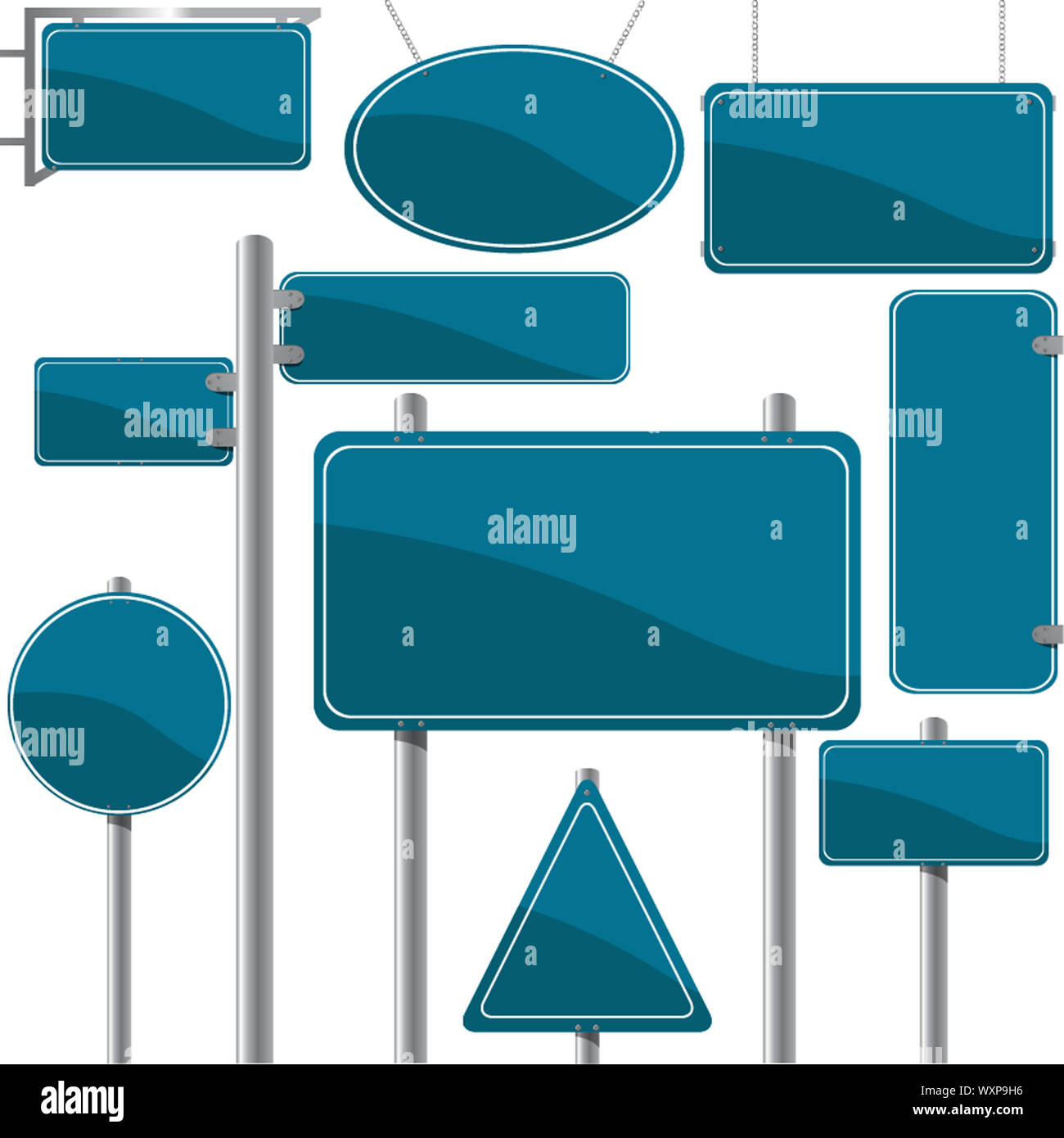 Directional map Cut Out Stock Images & Pictures - Alamy