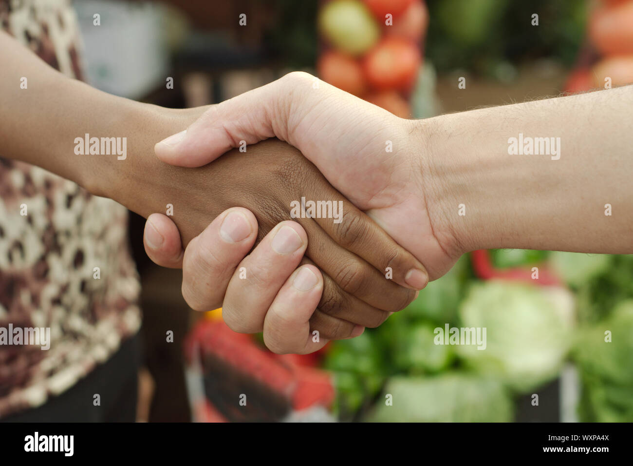 Traditional african handshake hi-res stock photography and images - Alamy