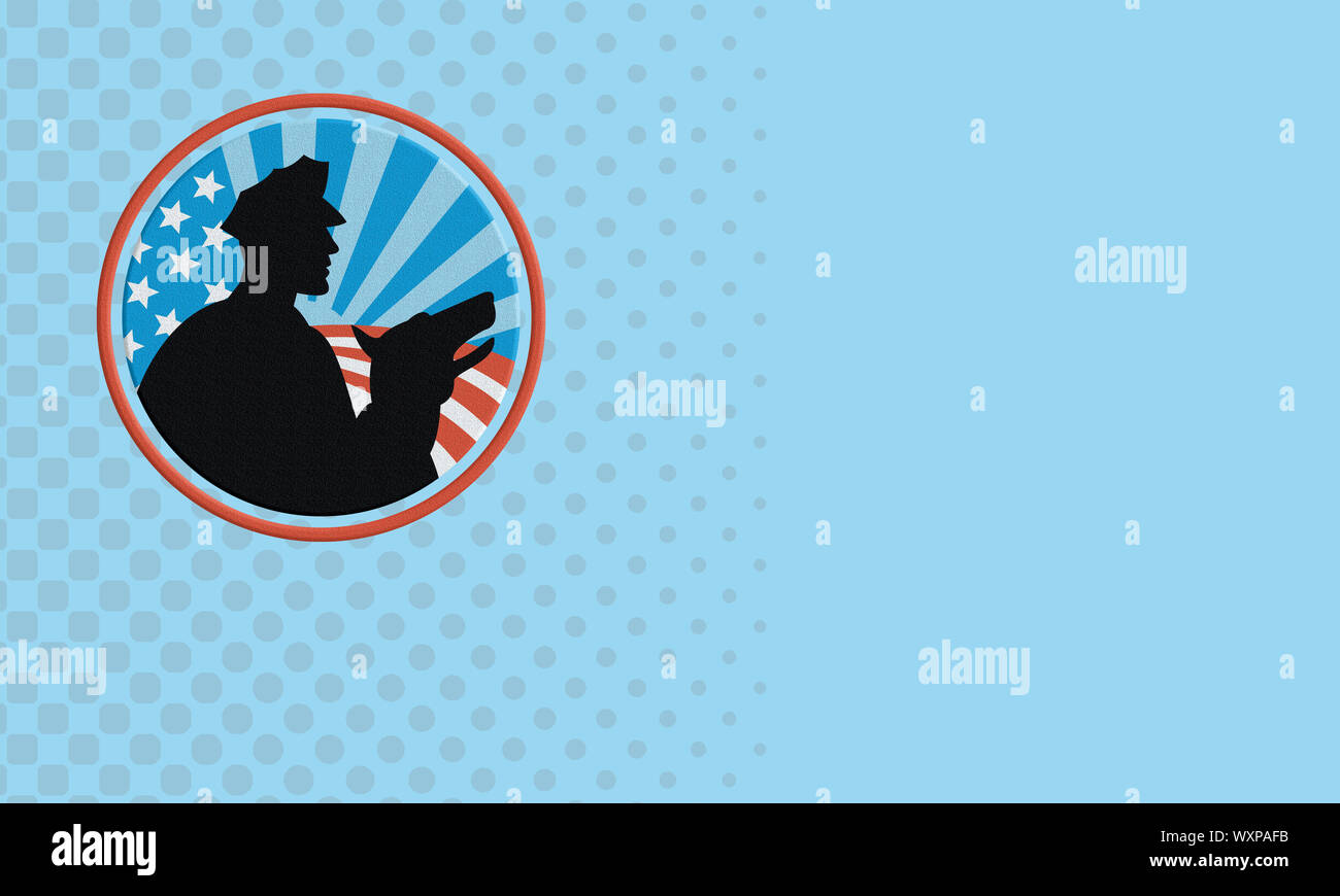 Business card ideal for security agency showing illustration of a ...