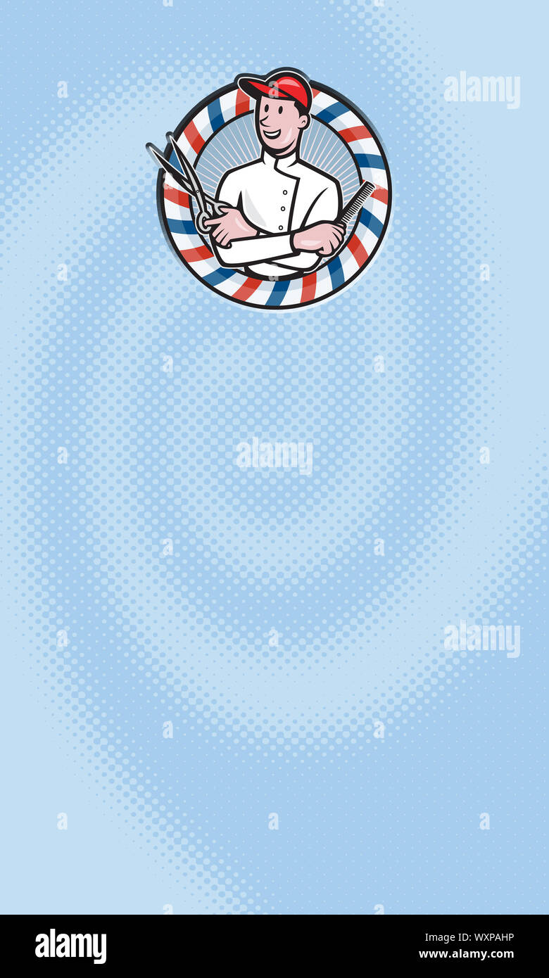 Barber Scissors Comb Cartoon High Resolution Stock Photography and ...