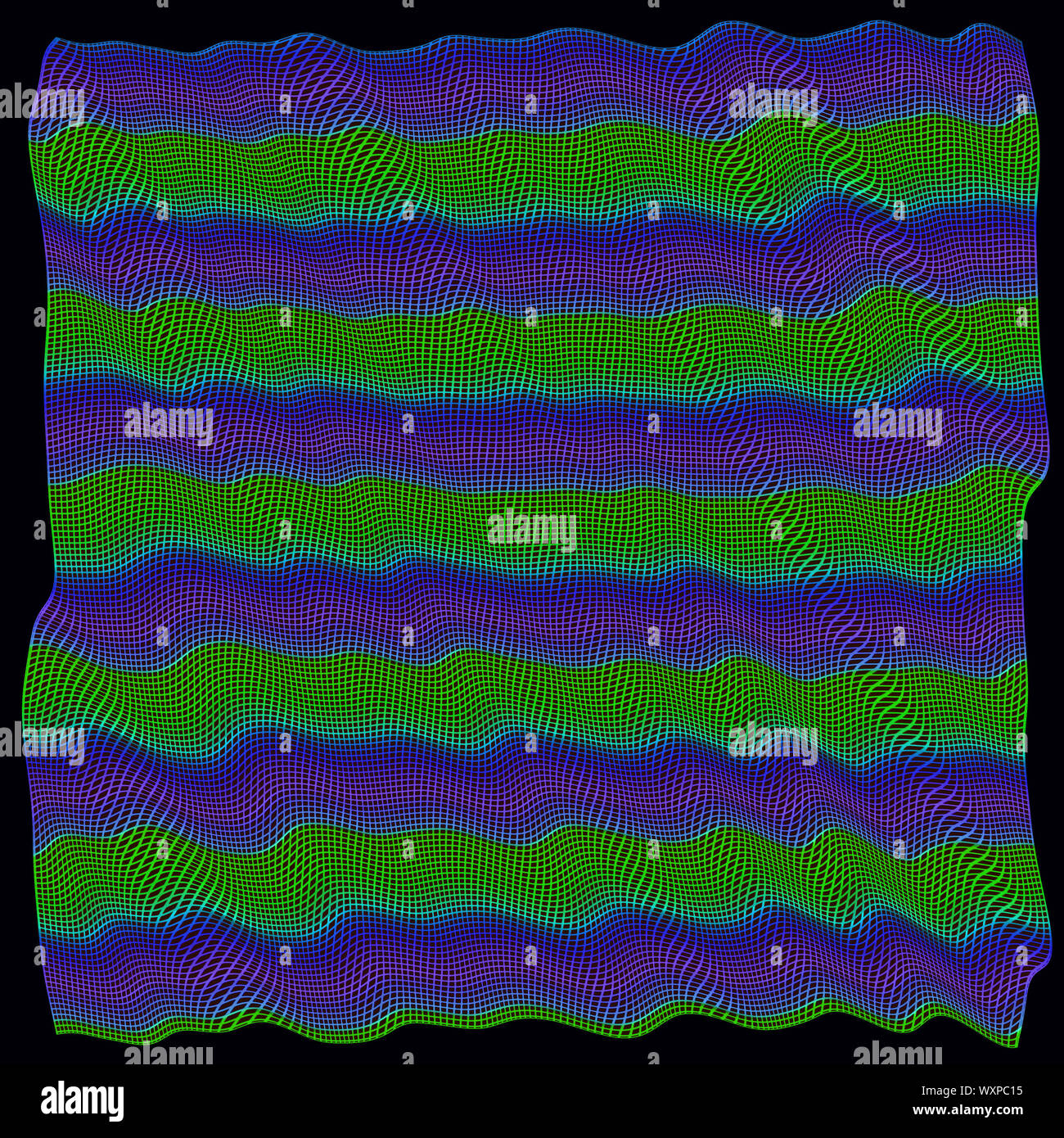 Colorful glowing wireframe mesh or grid background Stock Photo - Alamy