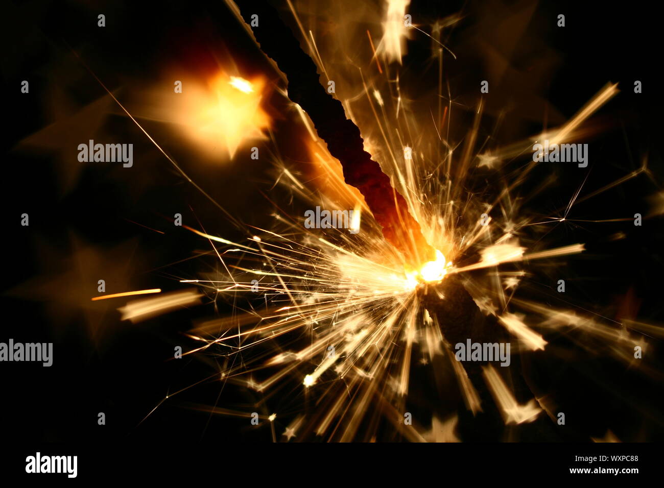 sparkler fire macro background close up Stock Photo - Alamy