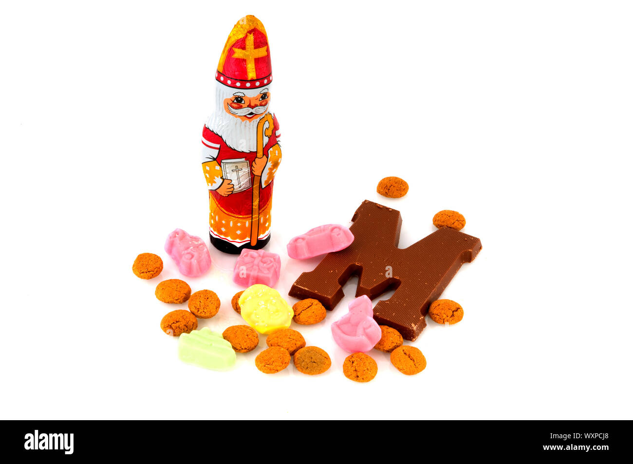 traditional candy for Sinterklaas in Holland Stock Photo - Alamy