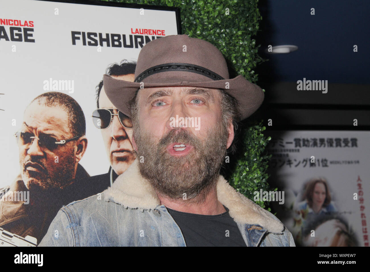 Nicolas Cage 09/16/2019 "Running with the Devil" premiere held at ...