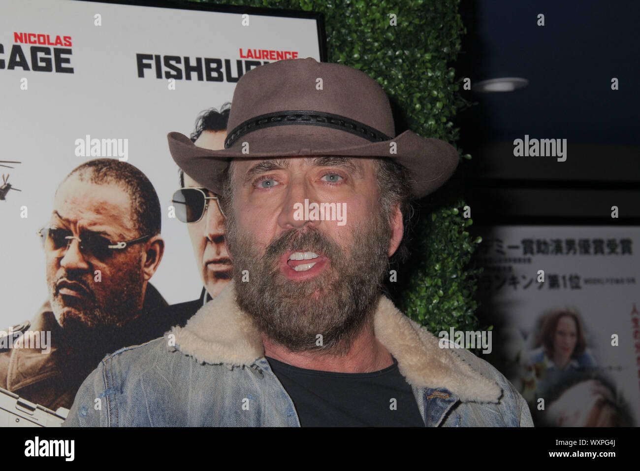 Nicolas Cage 09/16/2019 "Running with the Devil" premiere held at ...