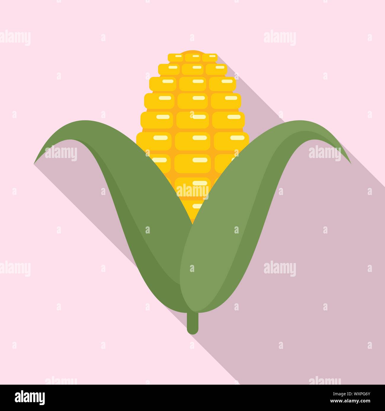 Growing cornfield Stock Vector Images - Alamy