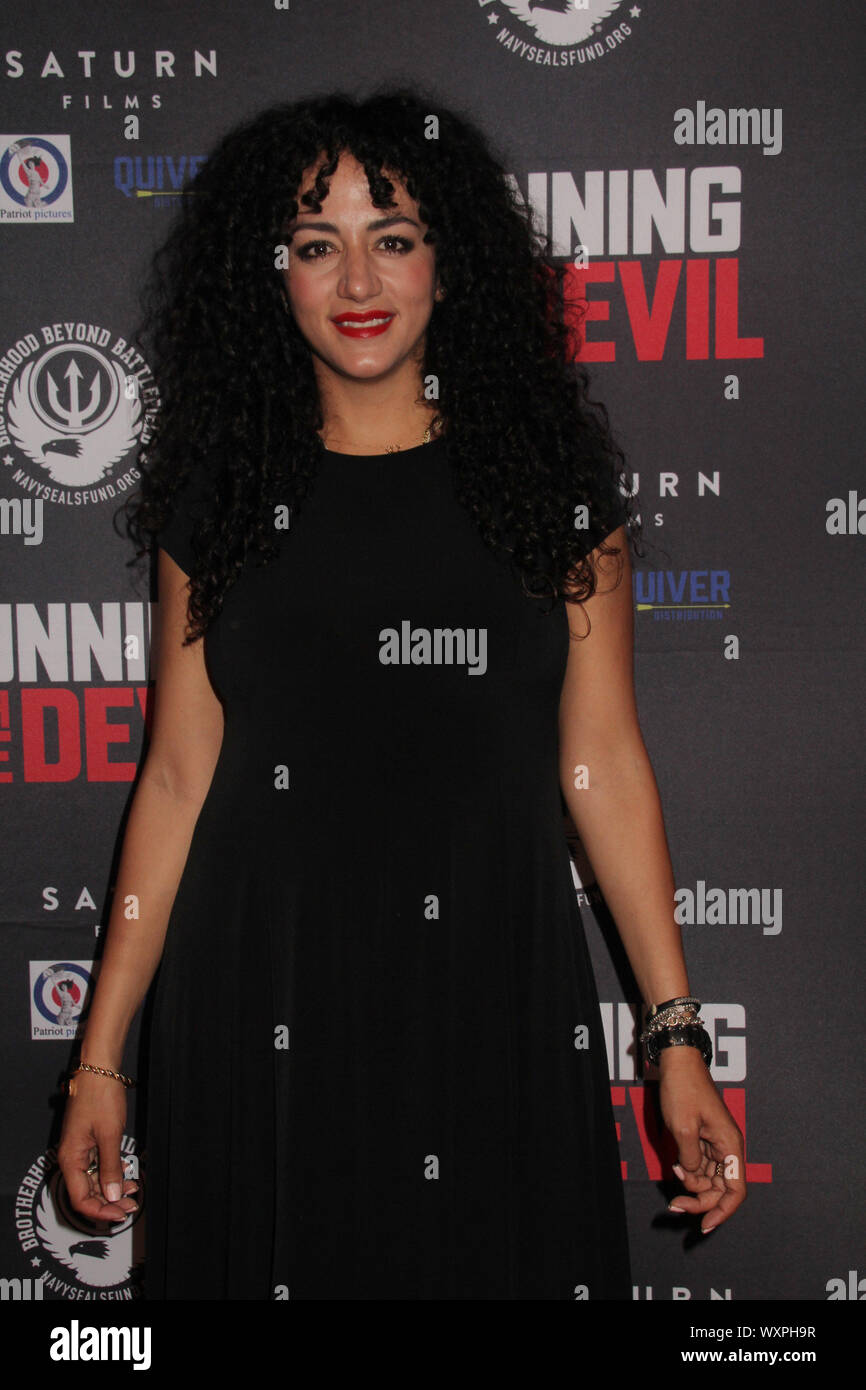Elia Aboumrad 09/16/2019 "Running with the Devil" premiere held at ...