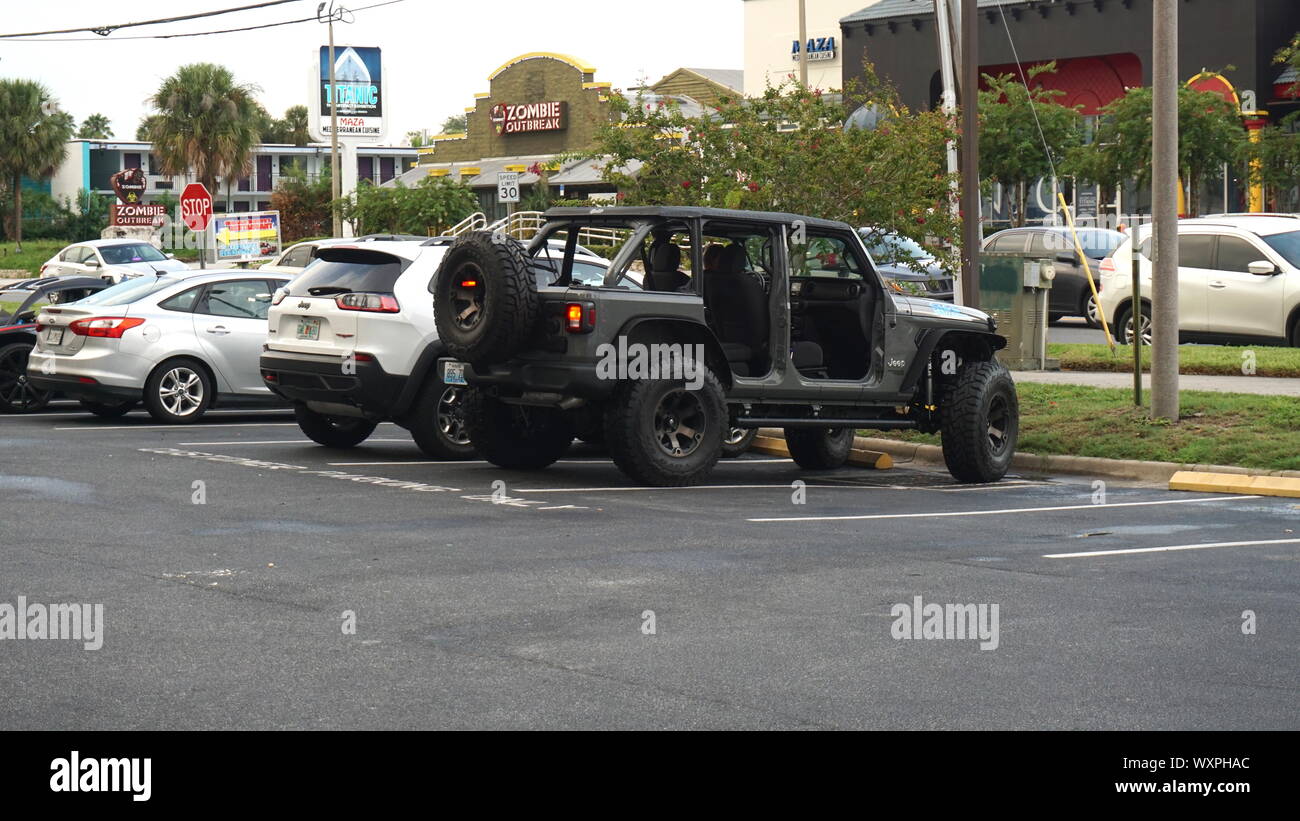 Vehicle without doors in Orlando, Florida Stock Photo - Alamy