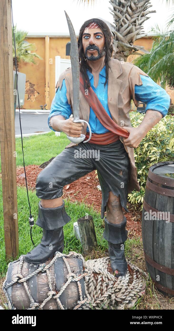 Pirates Dinner Adventure Show entrance in Orlando, Florida Stock Photo ...