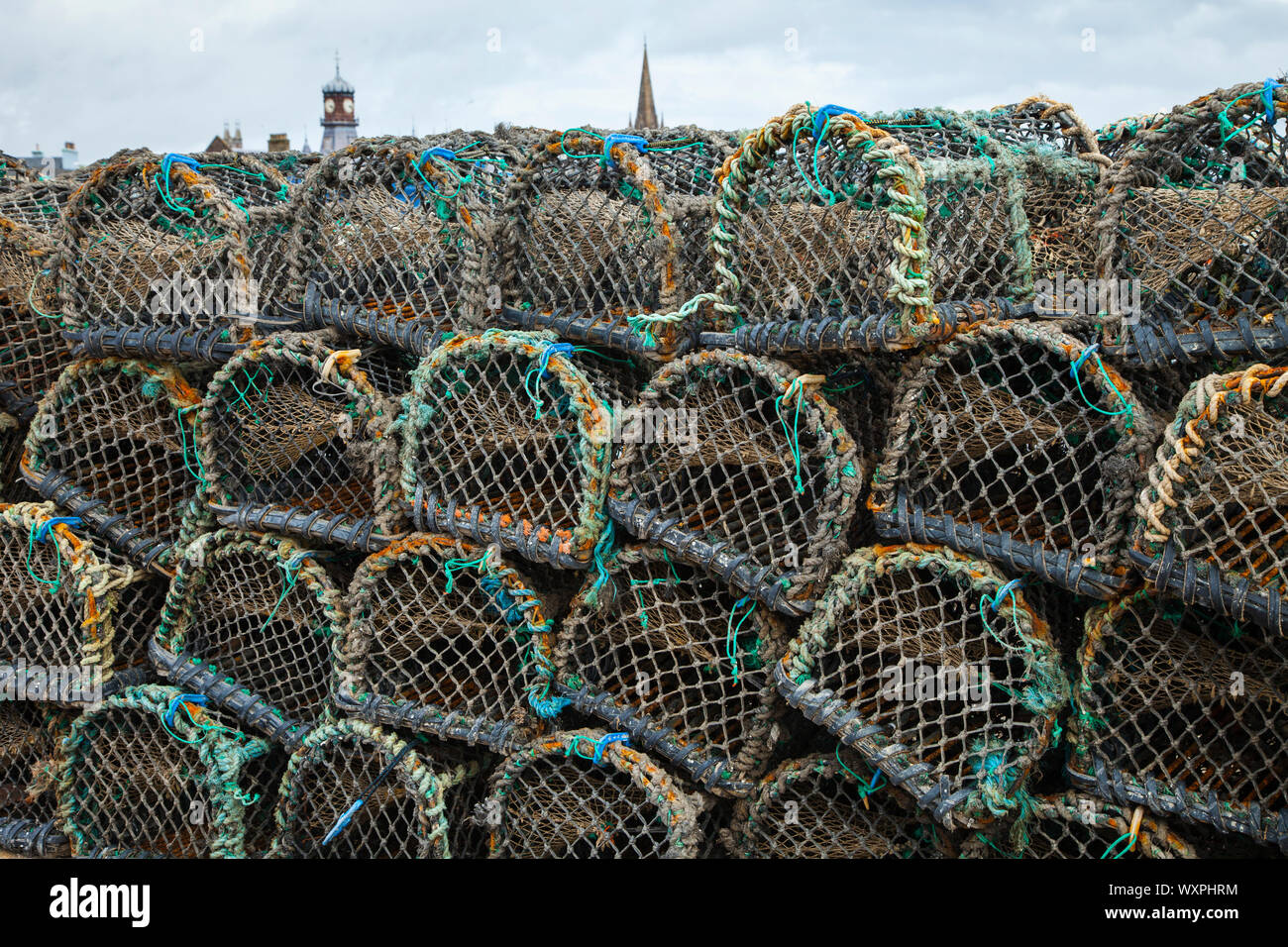 Puerto de Stornoway. Isla Lewis. Outer Hebrides. Escocia. UK Stock ...