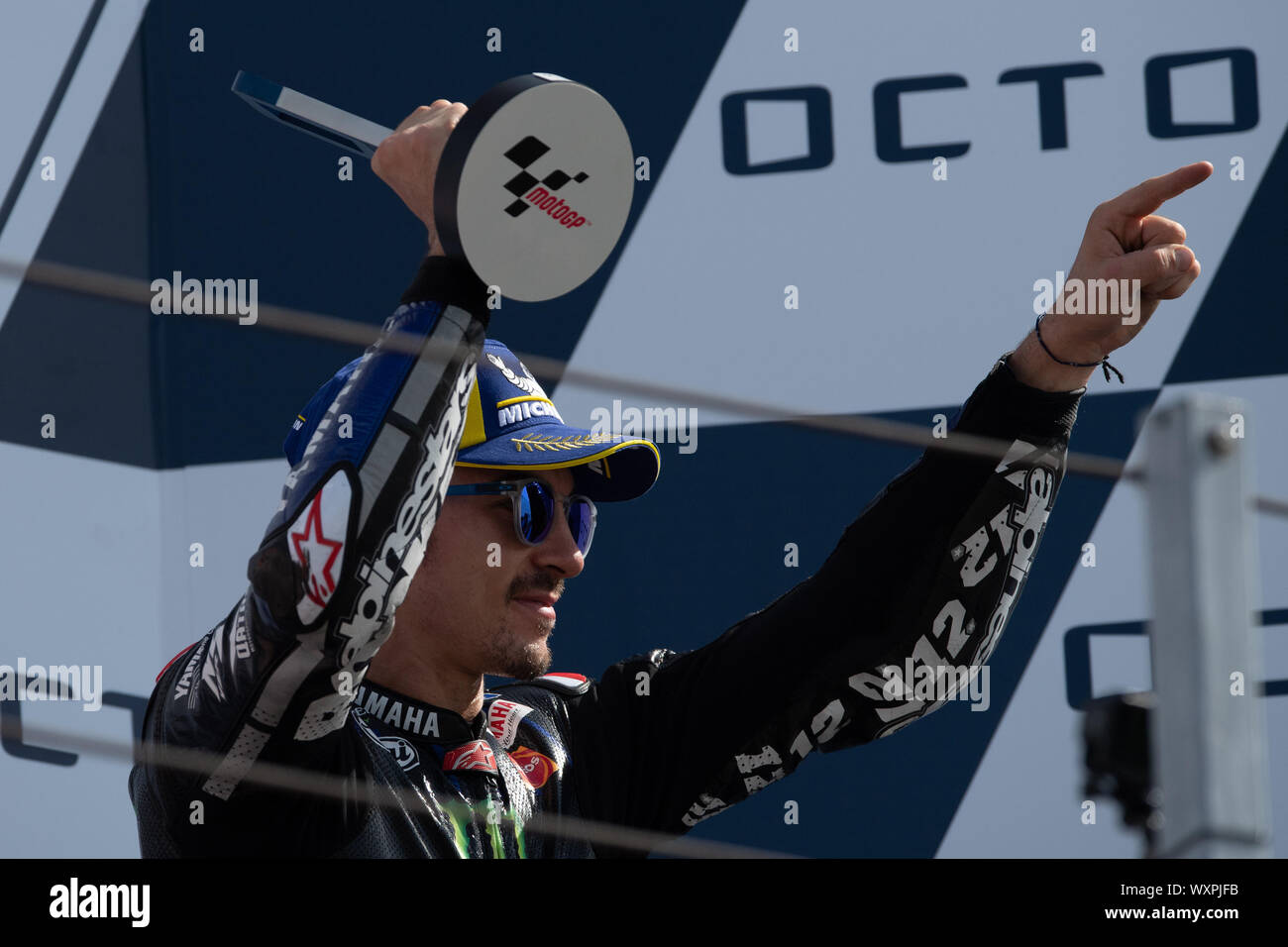 MAVERICK VINALES, SPANISH RIDER NUMBER 12 FOR YAMAHA MONSTER TEAM IN ...