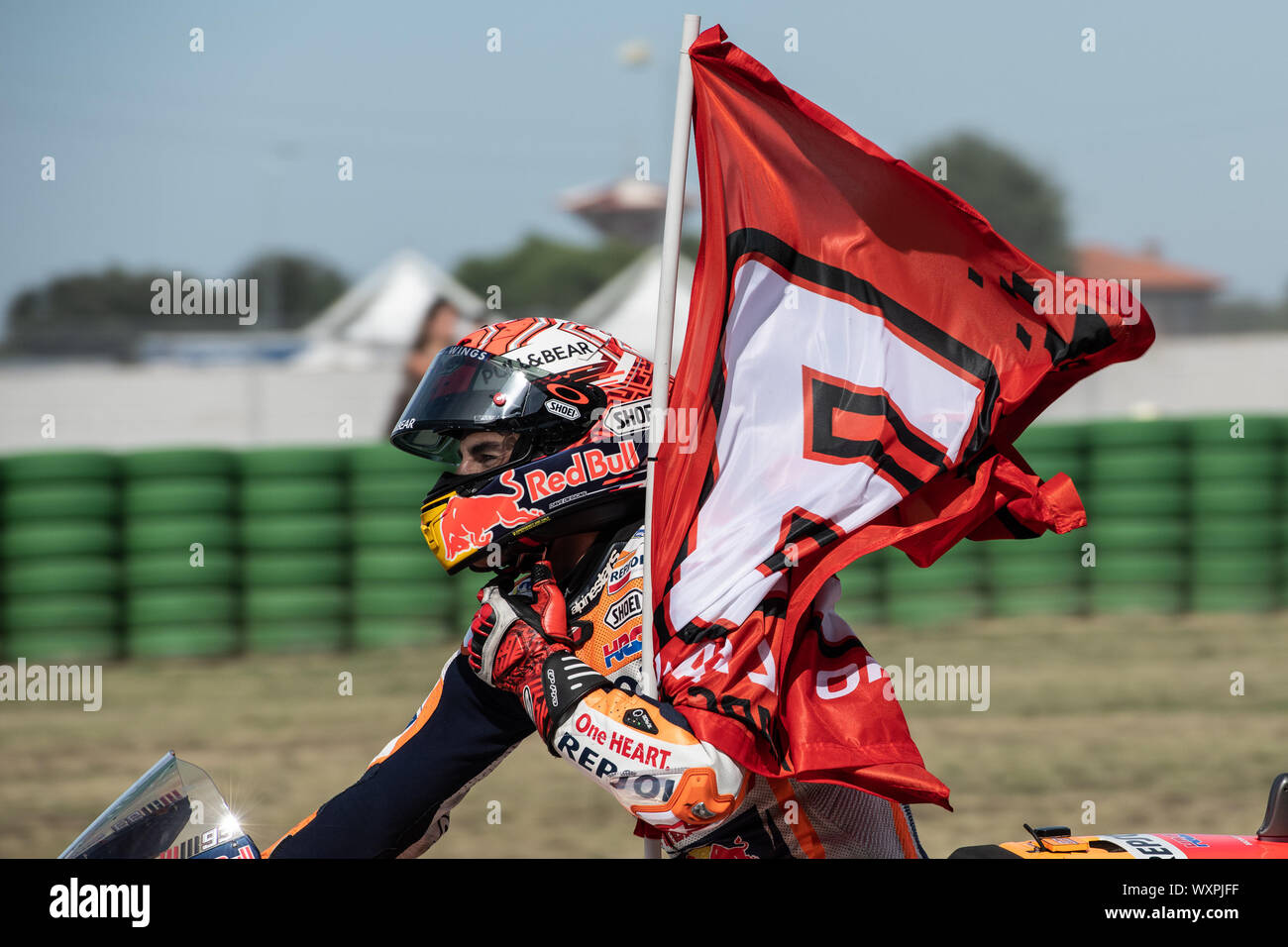 MARC MARQUEZ, SPANISH RIDER AND MOTOGP WORLD CHAMPION WITH NUMBER 93 ...