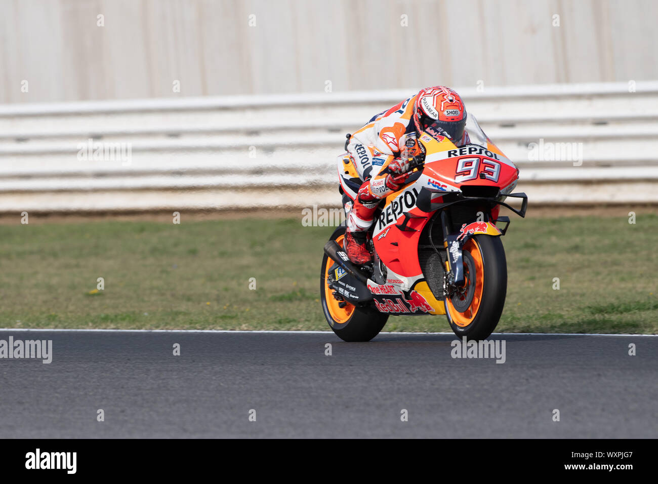 MARC MARQUEZ, SPANISH RIDER AND MOTOGP WORLD CHAMPION WITH NUMBER 93 ...