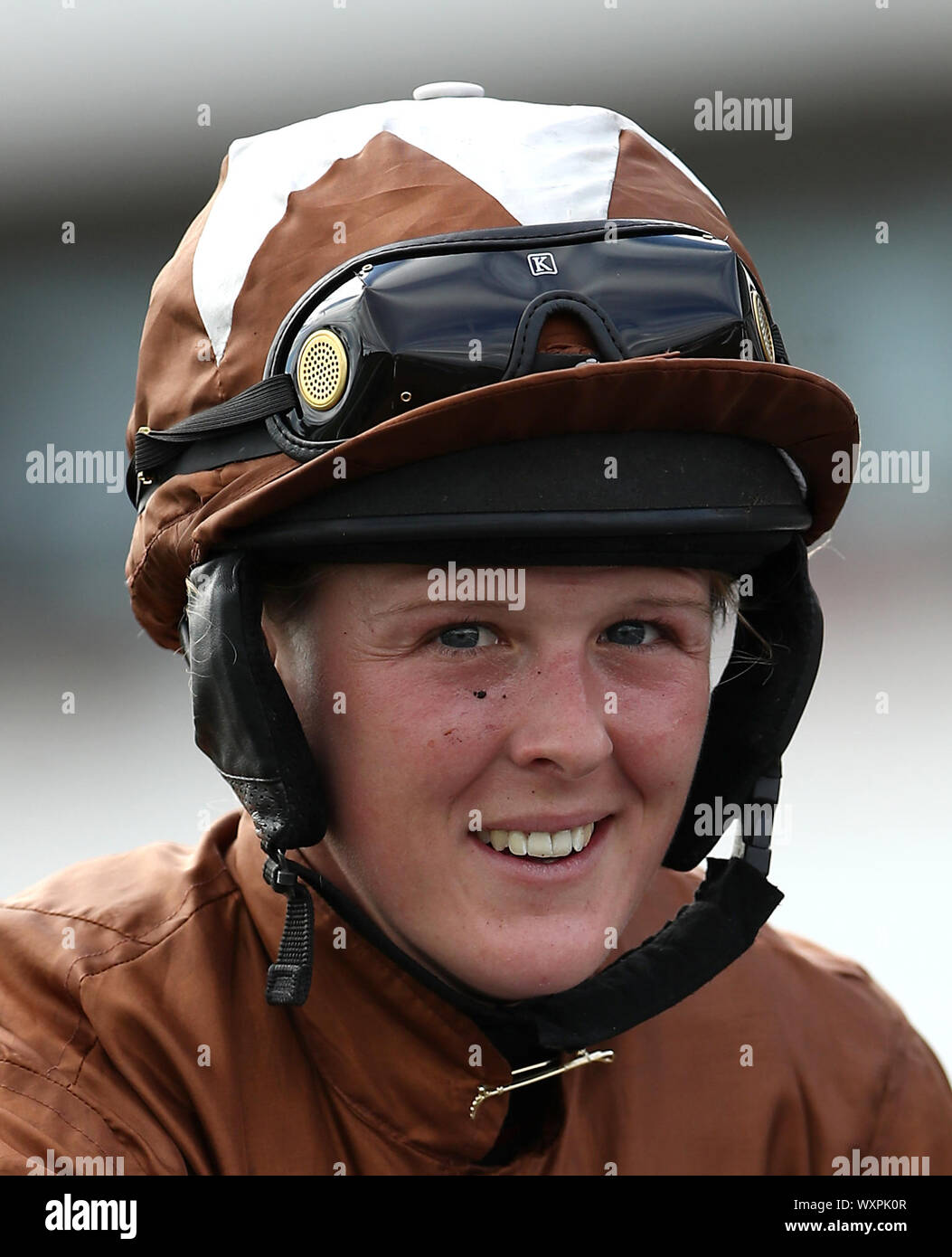 Jockey Ellie MacKenzie Stock Photo - Alamy