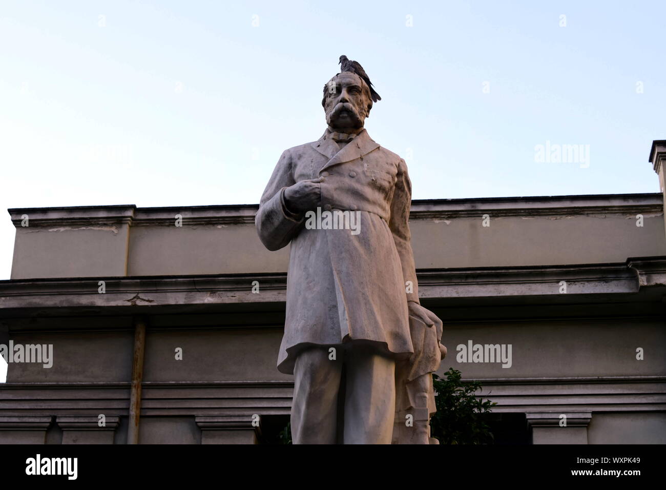 statue, marble, Greek, public, building, city, Athens Stock Photo - Alamy