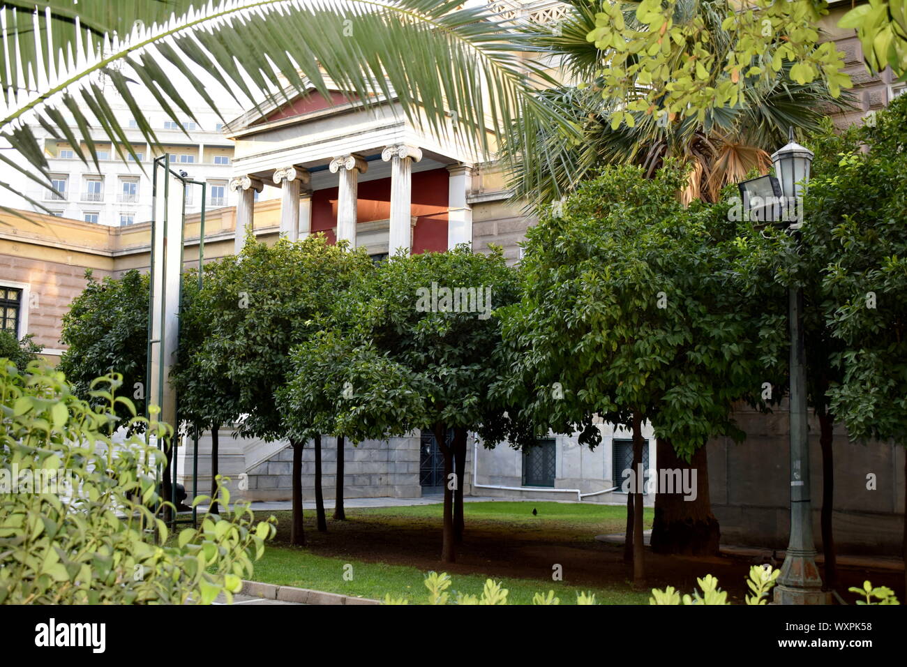 building, public, city, Athens, Greece Stock Photo - Alamy