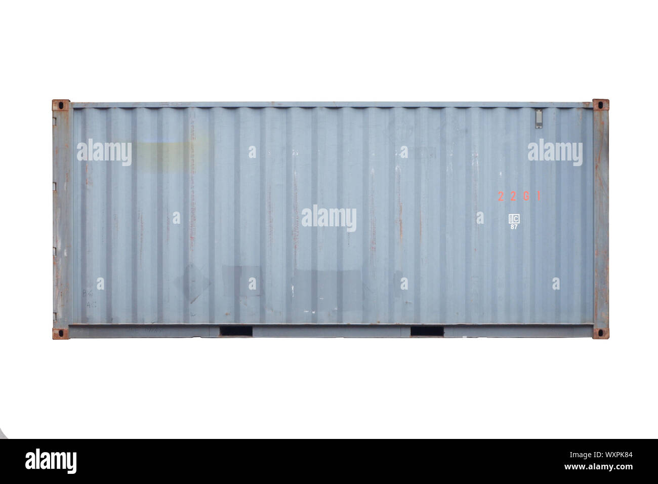 container Cut white background For easy use Stock Photo - Alamy