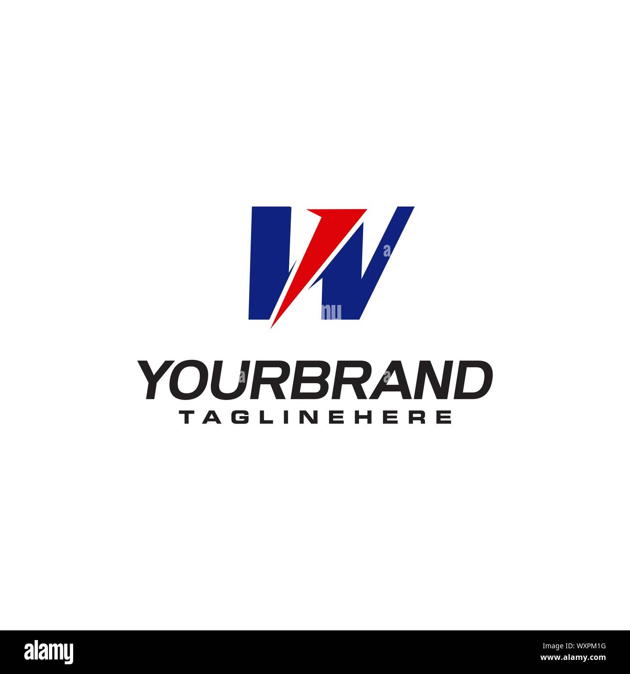 unique logo that forms the letter W matches your company. logo ...