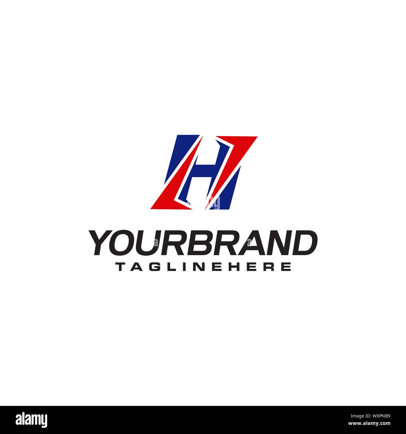 unique logo that forms the letter H matches your company. logo ...